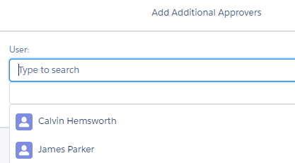 Add or Remove Approvers on a Declaration Record