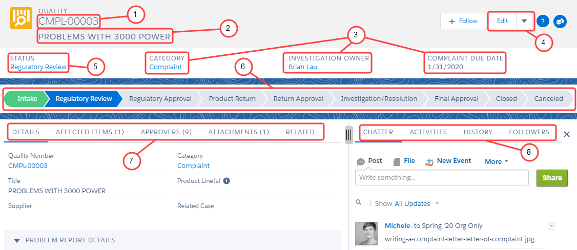Quality Records Overview