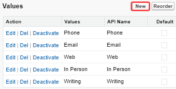 Add Values to a Picklist Field